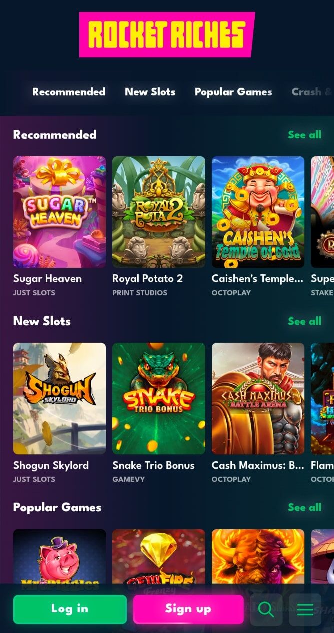Rocket Riches Casino Review & 2026 Exclusive Bonus | Is it Legit?